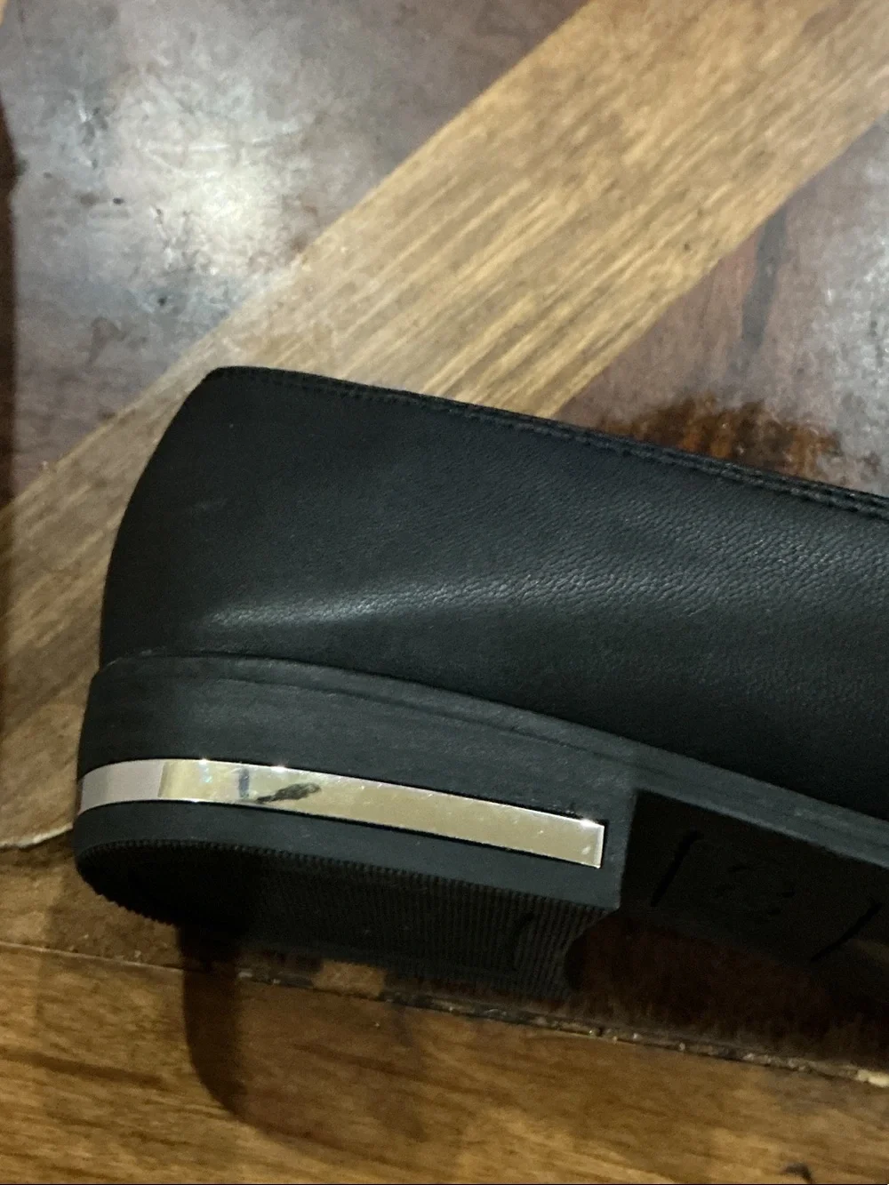 Bar III | Shoes | Bar Iii Black Pointed Leather Loafers | Poshmark